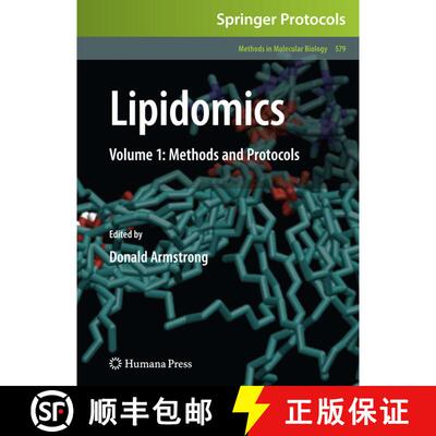 【3-4周达】Lipidomics: Volume 1: Methods and Protocols - Lipidomics Methods and Protocols [9781617796463]
