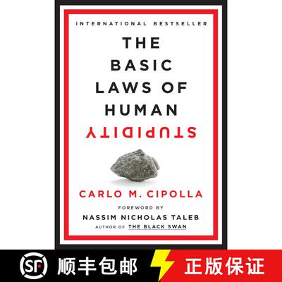 【3-4周达】精装 The Basic Laws of Human Stupidity [9780385546478]