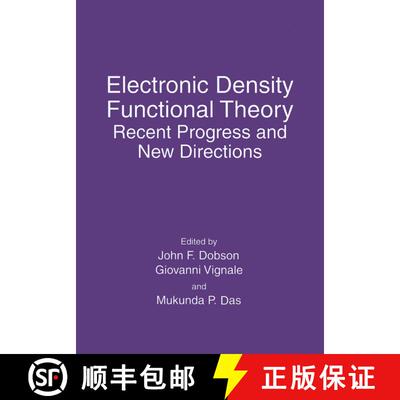 【3-4周达】精装 Electronic Density Functional Theory: Recent Progress and New Directions [9780306458347]