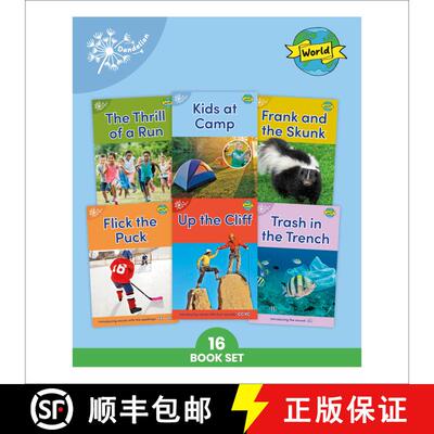 【3-4周达】Phonic Books Dandelion World Stages 8-15 (Words with Four Sounds CVCC) [9780744095920]