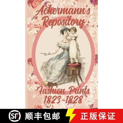 【3-4周达】Ackermann's Repository Fashion Prints 1823-1828 [9781945503061]
