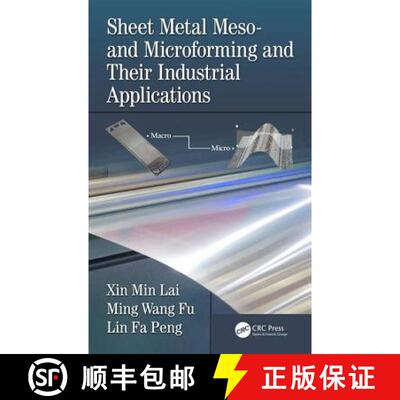 【3-4周达】Sheet Metal Meso- And Microforming and Their Industrial Applications [9781138033160]