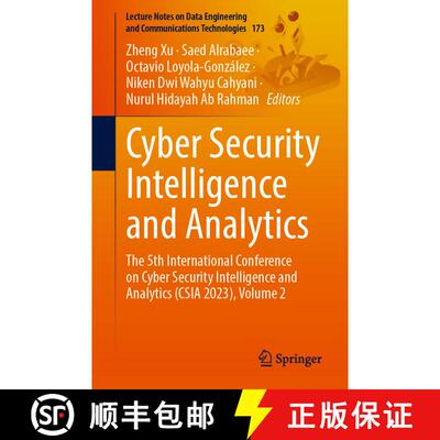 【3-4周达】Cyber Security Intelligence and Analytics : The 5th International Conference on Cyber Secu... [9783031317743]