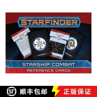 【3-4周达】Starfinder Starship Combat Reference Cards [9781640782594]