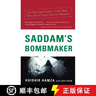 【3-4周达】Saddam's Bombmaker: The Daring Escape of the Man Who Built Iraq's Secret Weapon [9780743211352]
