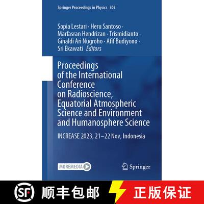 【3-4周达】精装 Proceedings of the International Conference on Radioscience, Equatorial Atmospheric S... [9789819707393]