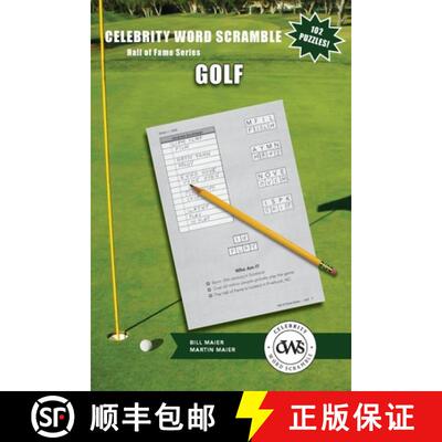 【3-4周达】Celebrity Word Scramble Hall of Fame Series Golf [9798998777424]