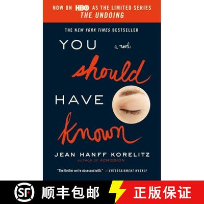 【3-4周达】You Should Have Known : Now on HBO as the Limited Series The Undoing: Now on HBO as the Li... [9781455599516]