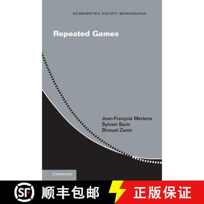 【3-4周达】精装 Repeated Games: - Repeated Games [9781107030206]