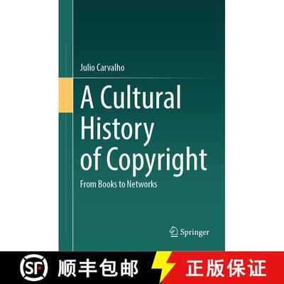 【3-4周达】精装 A Cultural History of Copyright : From Books to Networks [9783031468537]
