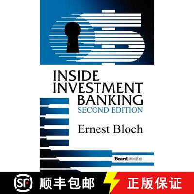 【3-4周达】Inside Investment Banking, Second Edition [9781587982682]