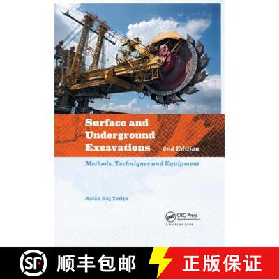 【3-4周达】Surface and Underground Excavations: Methods, Techniques and Equipment [9781138496163]