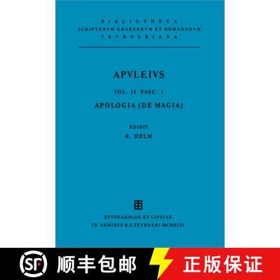【3-4周达】精装 Opera Quae Supersunt, Vol. II, Fasc. I: Pro Se de Magia Liber (Apologia) [9783598710568]