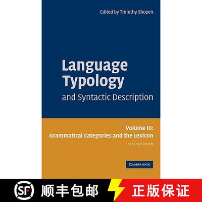 【3-4周达】精装 Language Typology and Syntactic Description: Volume 3, Grammatical Categories and the... [9780521581585]