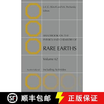 【3-4周达】精装 Handbook on the Physics and Chemistry of Rare Earths: Including Actinides Volume 62 [9780323989398]