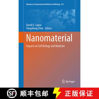 【3-4周达】精装 Nanomaterial: Impacts on Cell Biology and Medicine [9789401787383]