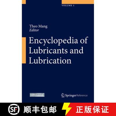 【3-4周达】Encyclopedia of Lubricants and Lubrication [9783642226465]