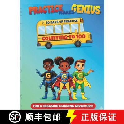 【3-4周达】Practice Makes Genius: 30 Days of Practice- Counting to 100 [9798990108745]