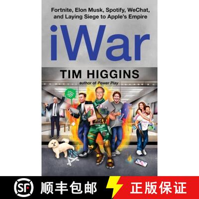 【3-4周达】精装 iWar: Fortnite, Elon Musk, Spotify, WeChat, and Laying Siege to Apple’s Empire [9780063397941]