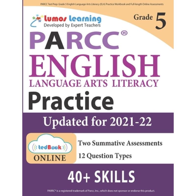 【4周达】PARCC Test Prep: Grade 5 English Language Arts Literacy(ELA ...