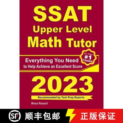 【3-4周达】SSAT Upper Level Math Tutor: Everything You Need to Help Achieve an Excellent Score [9781646128433]