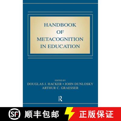 【3-4周达】Handbook of Metacognition in Education [9780805863543]