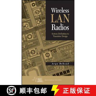 【3-4周达】Wireless Lan Radios:  System Definition To Transistor Design [Wiley电子电气工程] [9780471709640]