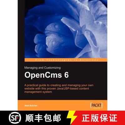 【3-4周达】Managing and Customizing OpenCms 6 Websites: Java/JSP XML Content Management [9781904811763]