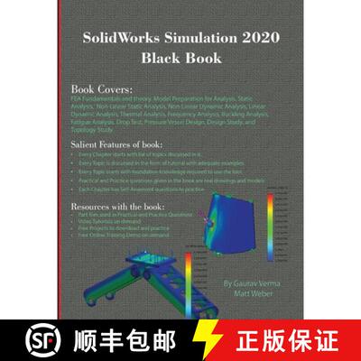 【3-4周达】SolidWorks Simulation 2020 Black Book [9781988722764]