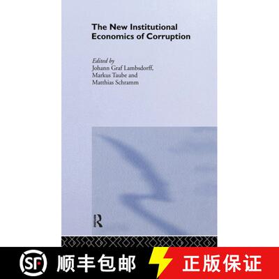 【3-4周达】精装 The New Institutional Economics of Corruption [9780415333689]