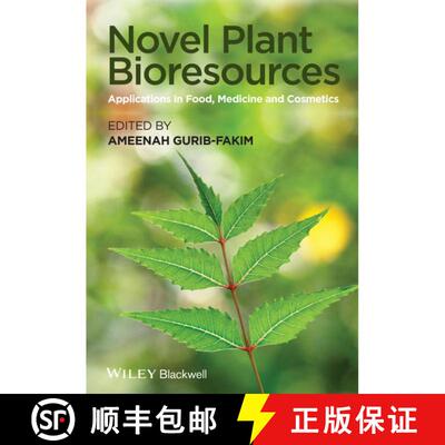 【3-4周达】精装 Novel Plant Bioresources - Applications In Food, Medicine And Cosmetics [Wiley食品] [9781118460610]