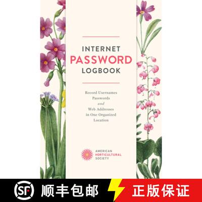 【3-4周达】AHS Internet Password Logbook [9781577156185]