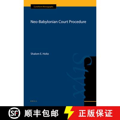 预订 精装 Neo-Babylonian Court Procedure [9789004174962]