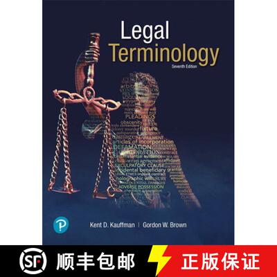 【3-4周达】Legal Terminology [9780134849225]