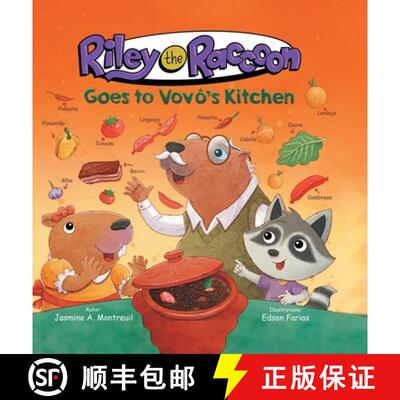 【3-4周达】精装 Riley the Raccoon Goes to Vovô's Kitchen [9780228881551]