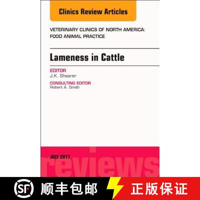 【3-4周达】精装 Lameness in Cattle, an Issue of Veterinary Clinics of North America: Food Animal Prac... [9780323531580]