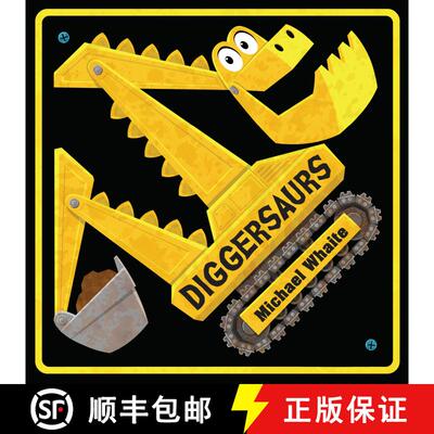 【3-4周达】精装 Diggersaurs [9781984847799]