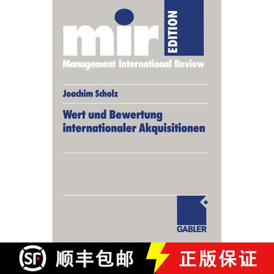 【3-4周达】Wert und Bewertung internationaler Akquisitionen [9783409116022]