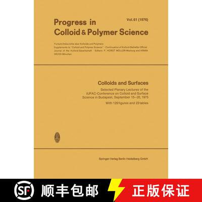【3-4周达】Colloids and Surfaces: Selected Plenary Lectures of the IUPAC-Conference on Colloid and Su... [9783662160794]