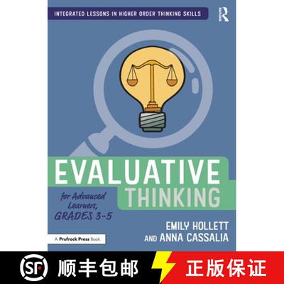 【3-4周达】Evaluative Thinking for Advanced Learners, Grades 3Ã¢â¬â5 [9781032199276]