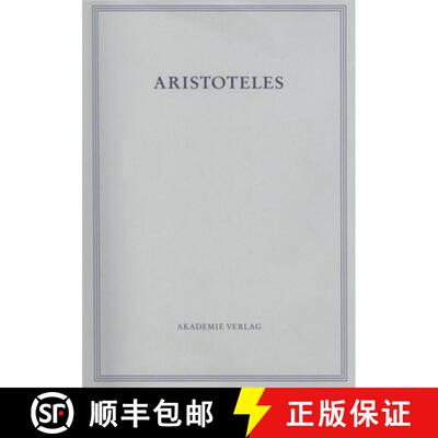 【3-4周达】Analytica Priora. Buch I [9783050044279]