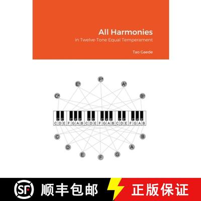 【3-4周达】All Harmonies in Twelve-Tone Equal Temperament [9781300515067]