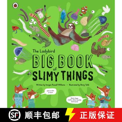 【3-4周达】精装 The Ladybird Big Book of Slimy Things [9780241413623]