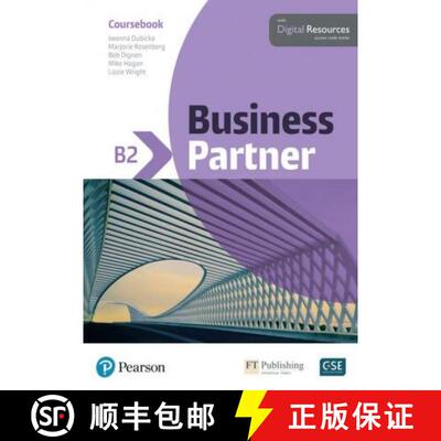 【3-4周达】精装 Business Partner B2 Coursebook and Basic MyEnglishLab Pack [9781292233567]