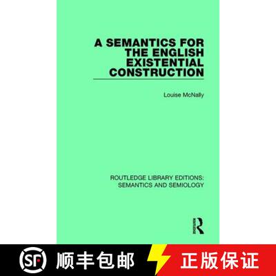 预订 A Semantics for the English Existential Construction [9781138690851]