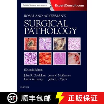 【3-4周达】精装 Rosai and Ackerman's Surgical Pathology - 2 Volume Set [9780323263399]