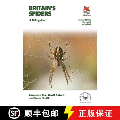 现货 英国的蜘蛛 Britain's Spiders: A Field Guide - Fully Revised and Updated Second Edition [9780691204741]