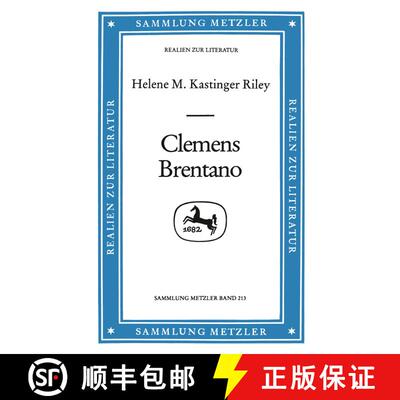 【3-4周达】精装 Clemens Brentano [9783476102133]