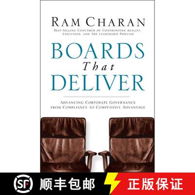 【3-4周达】精装 Boards That Deliver: Advancing Corporate Governance From Compliance To Competitive Ad... [9780787971397]
