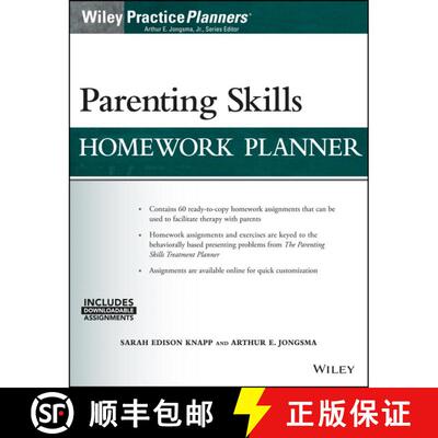 【3-4周达】Parenting Skills Homework Planner (W/ Download) [Wiley心理学] [9781119385417]